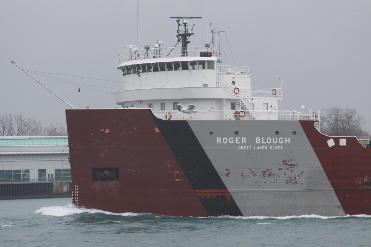 Michigan Exposures: The Roger Blough Passes Port Huron