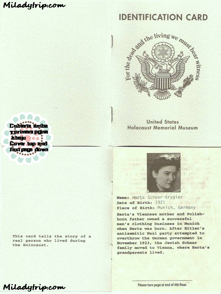 Milady trip: Museo del Holocausto, Washington D.C.