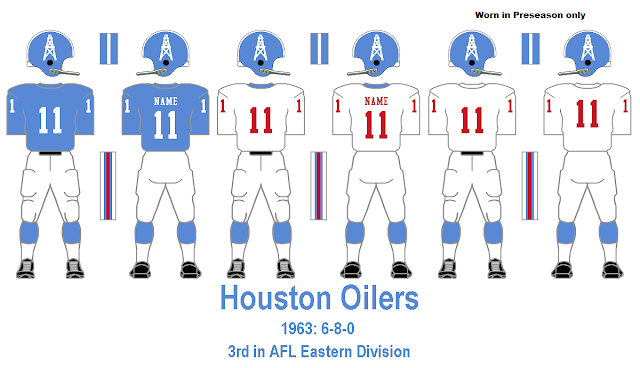 Bill's Update Blog: 1963 Houston Oilers