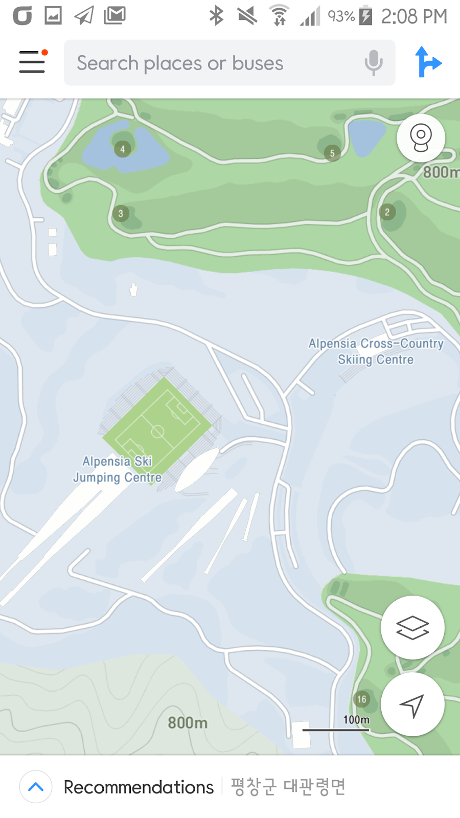 Kakao Map gets full English map imagery