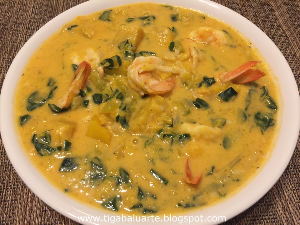 Casa Baluarte Filipino Recipes: Ginataang Kalabasa with Shrimp and ...