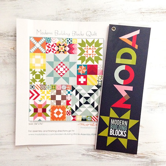 Moda Modern Building Blocks Quilt Pattern