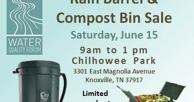 Screams from the Porch: Rain barrel, compost bin sale set