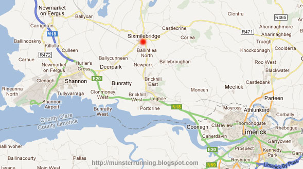 Running in Munster, Ireland: Clare...Race notice for the Sixmilebridge ...