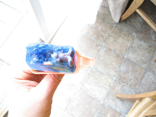 Almost Unschoolers: Summer Fun Day 67 - Frozen Ocean Pops