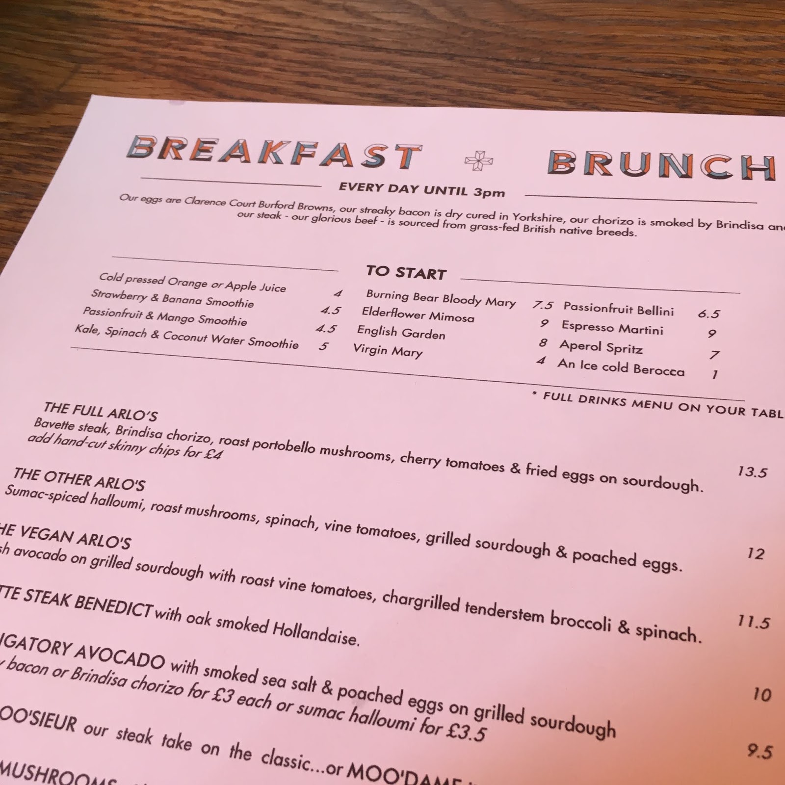 The Fry up Inspector: Special feature - Breakfast at Arlo's Restaurant