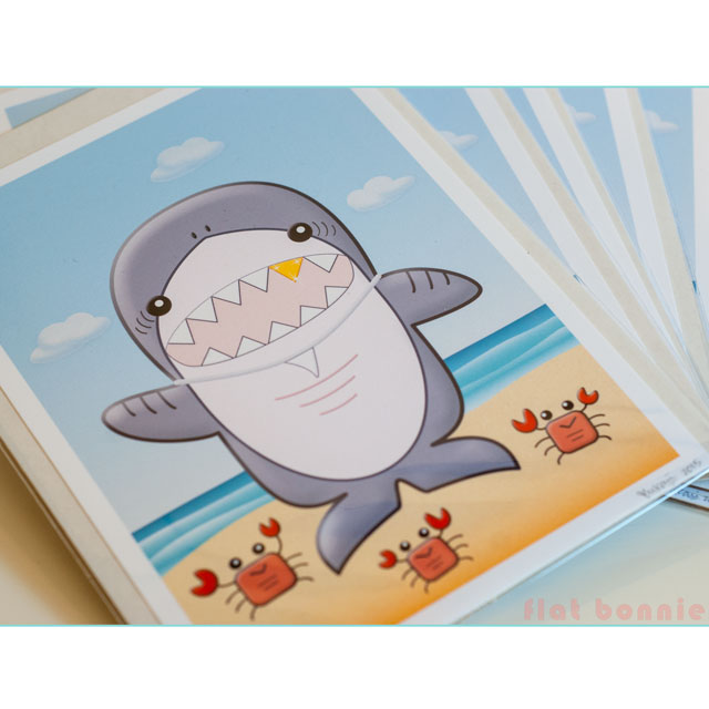 Flat Bonnie the Go Everywhere Rescue Bunny: Shark Week: Flat Shark ...