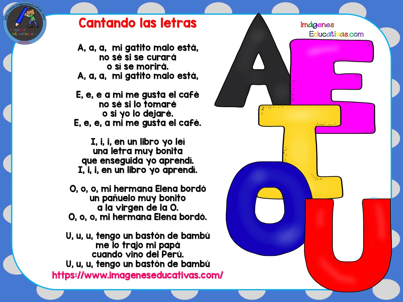 Letras de canciones infantiles, Canciones infantiles preescolar ...