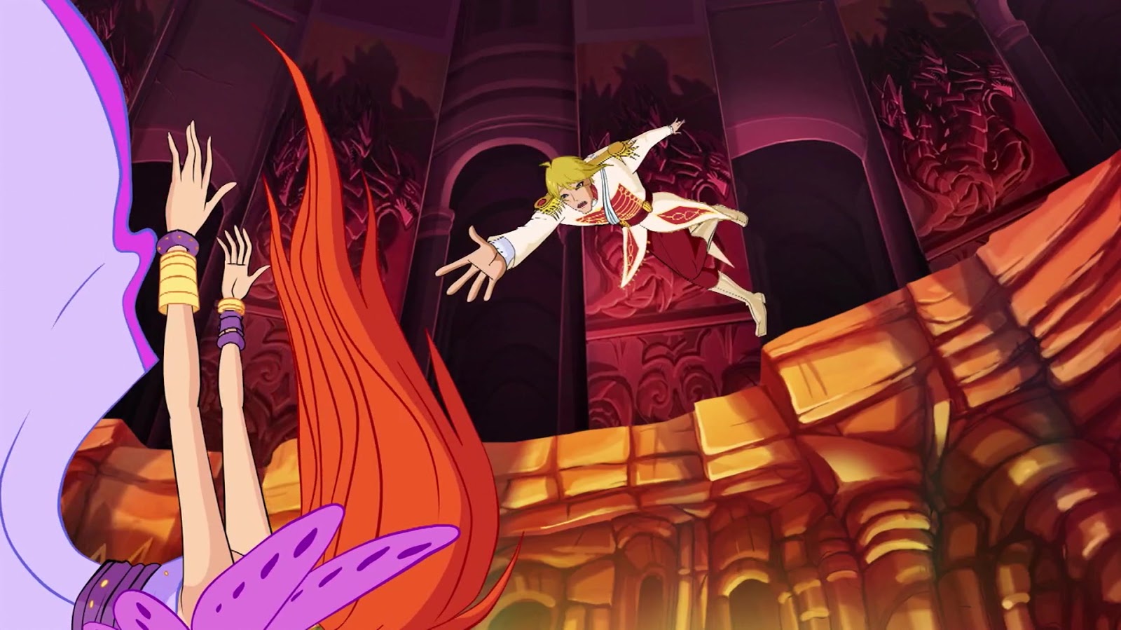 Imágenes y resumen del 6º episodio "Vortex of Flames" Winx Club 6º ...