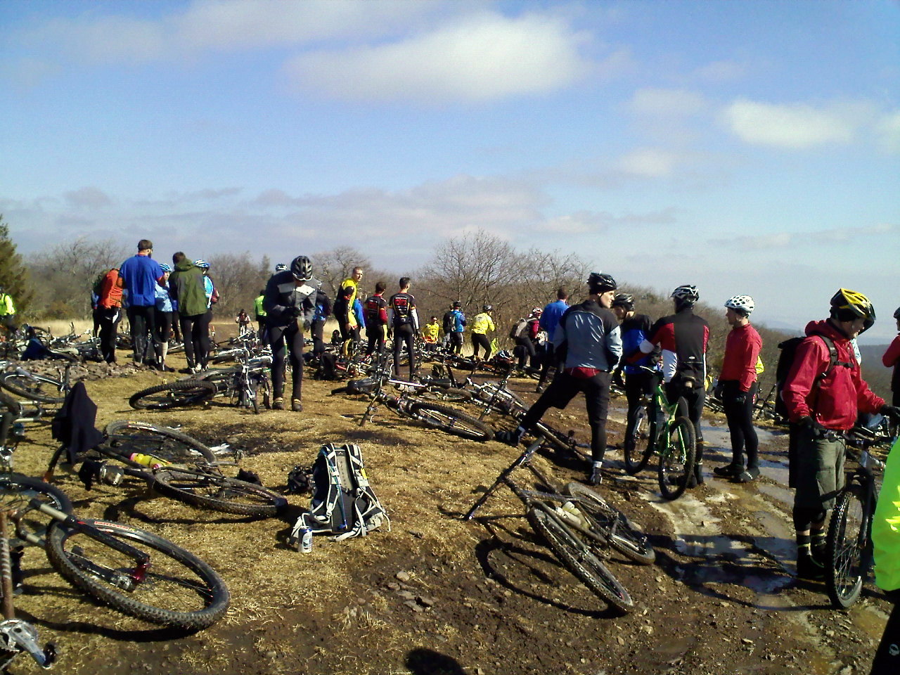 Richmond M.O.R.E.: Super Bowl Ride quickie and Saturday Morning Trail work