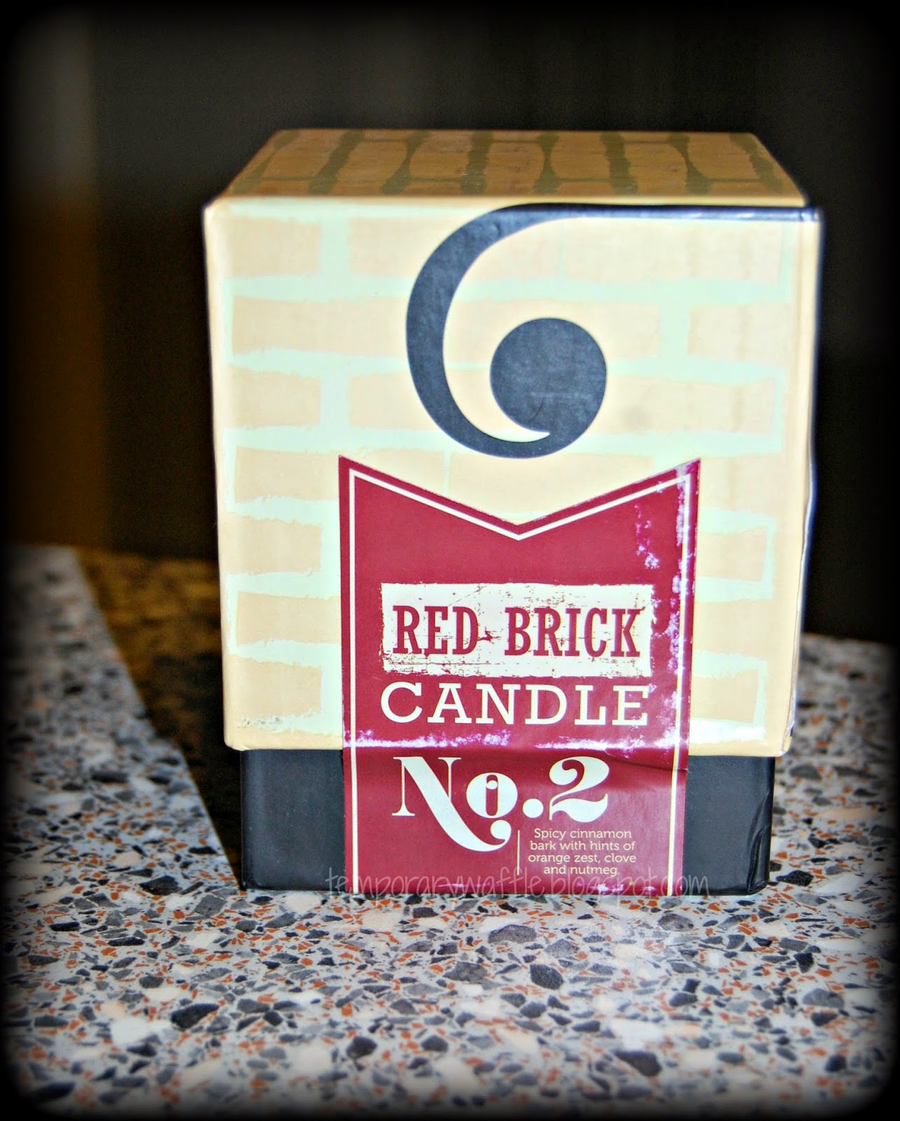 Temporary Waffle: Lighting the Atmosphere with Red Brick Candles