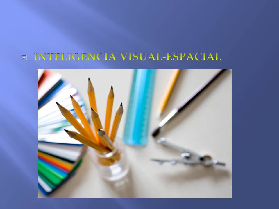 INTELIGENCIA MULTIPLES: INTELIGENCIA VISUAL ESPACIAL