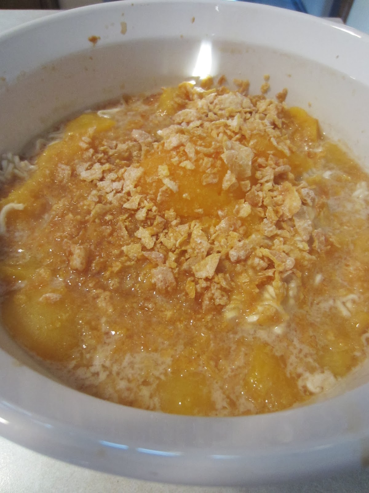 Peach Dessert Ramen