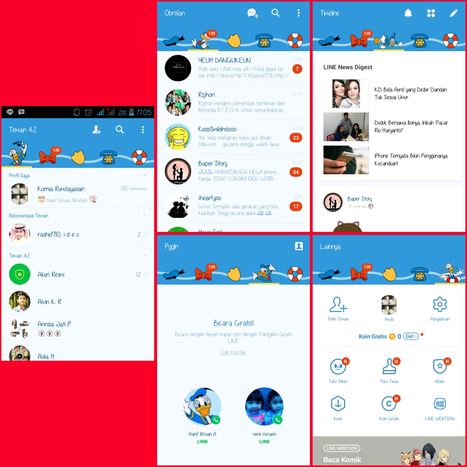 Cara Mengubah Tema LINE: Cara Mengubah Tema LINE