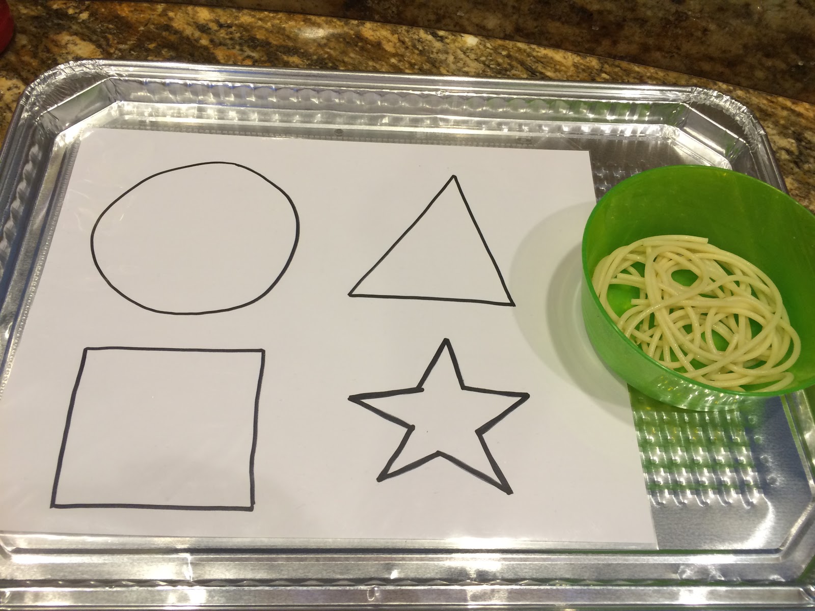 Letter N: Noodles Track Painting, Noodle Shapes, Noodle Sensory Bin ...