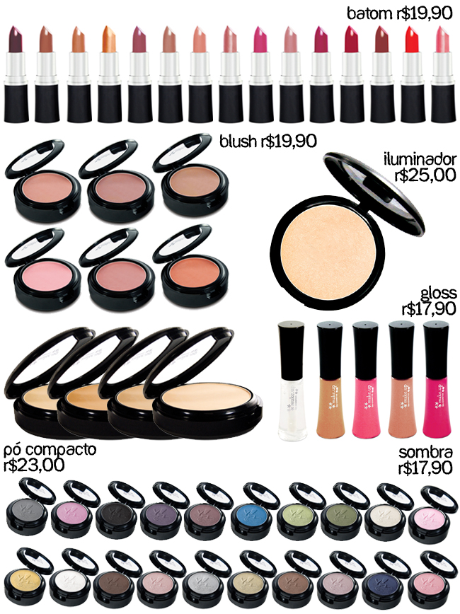 PAPO CALCINHA: Yes! Make.up, a nova linha da Yes Cosmetics!