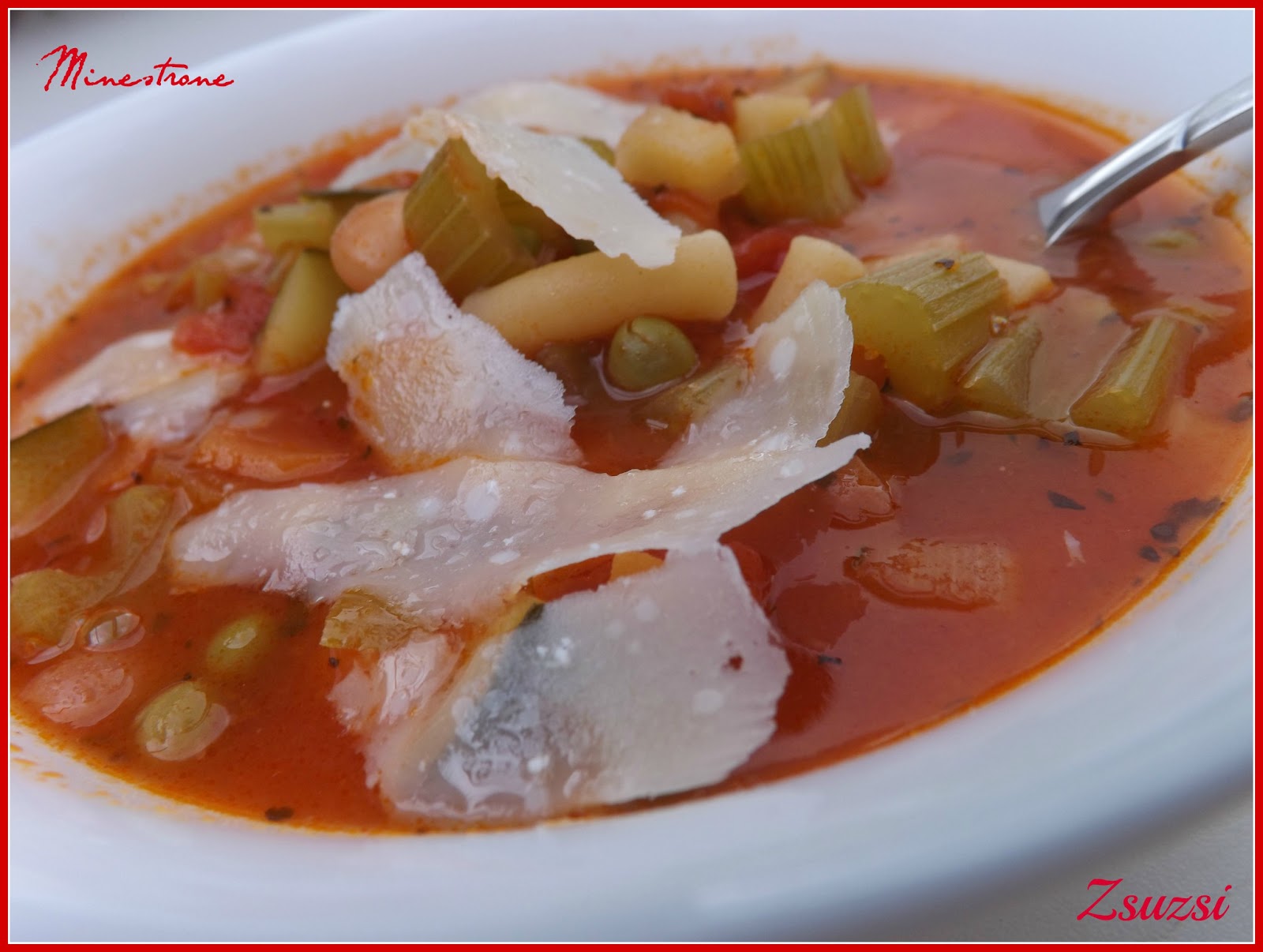 Táncoló fakanál: Minestrone leves