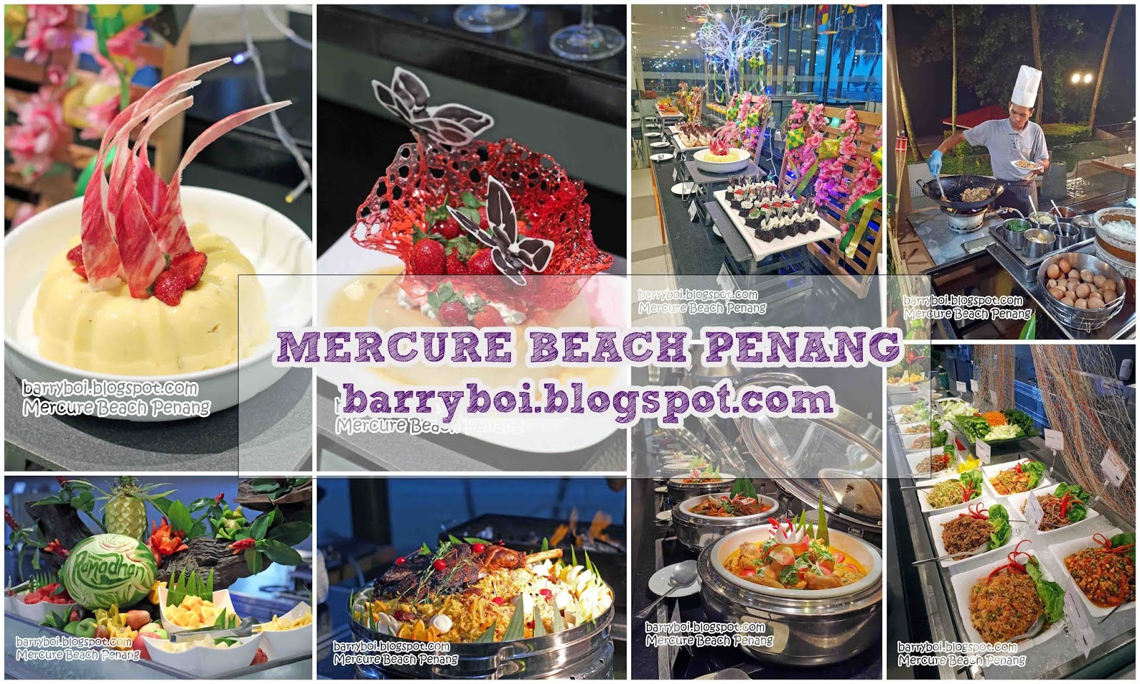 Buffet Dinner at Mercure Beach Penang