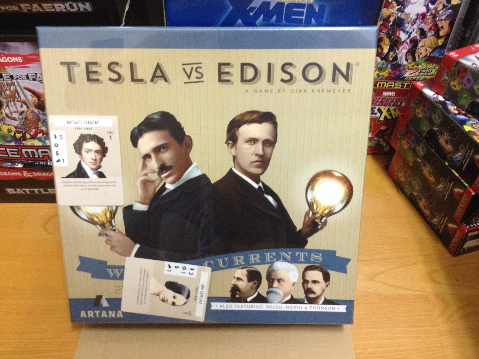 桌遊不只是遊戲 Boardgame is not just a game: Tesla vs. Edison: War of Currents ...