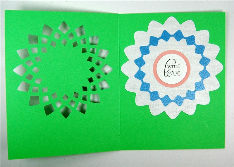 Capadia Designs: Birthday Card from a Prototype Cut