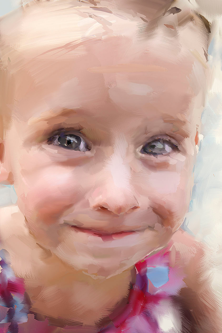 MV's Artist's blog: ORDINARY PEOPLE - "THE KID" - cs5 art brushes paint ...