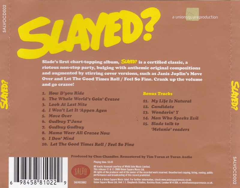 From Roots To Boots: The Slade Story