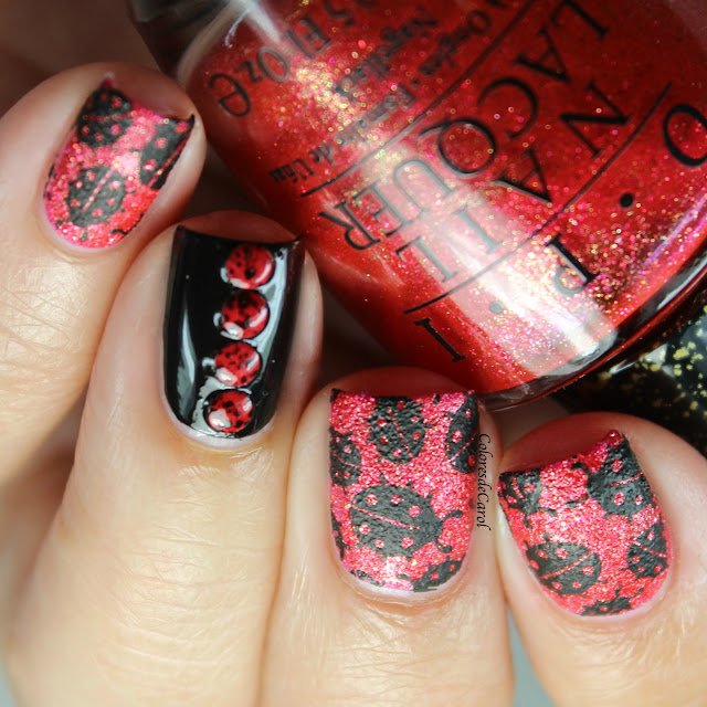 OPI Magazine Cover Mouse and ÜberChic 3-03 | Colores de Carol | Bloglovin’