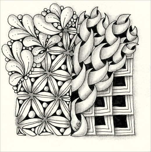 Time for Tangling: Classic Zentangle® - Chainging, Flukes, Flux & Tripoli