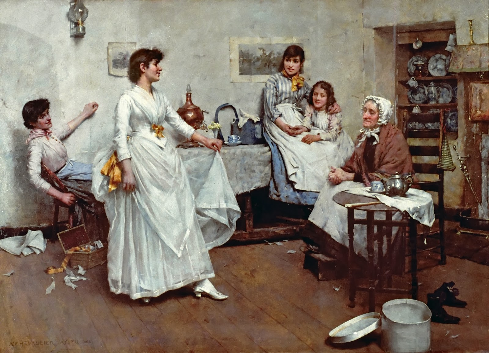 Victorian British Painting: Albert Chevallier Tayler
