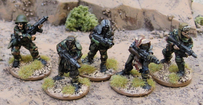 Tim's Miniature Wargaming Blog: Greek Psiloi, BPRD Agents, Survivors, etc