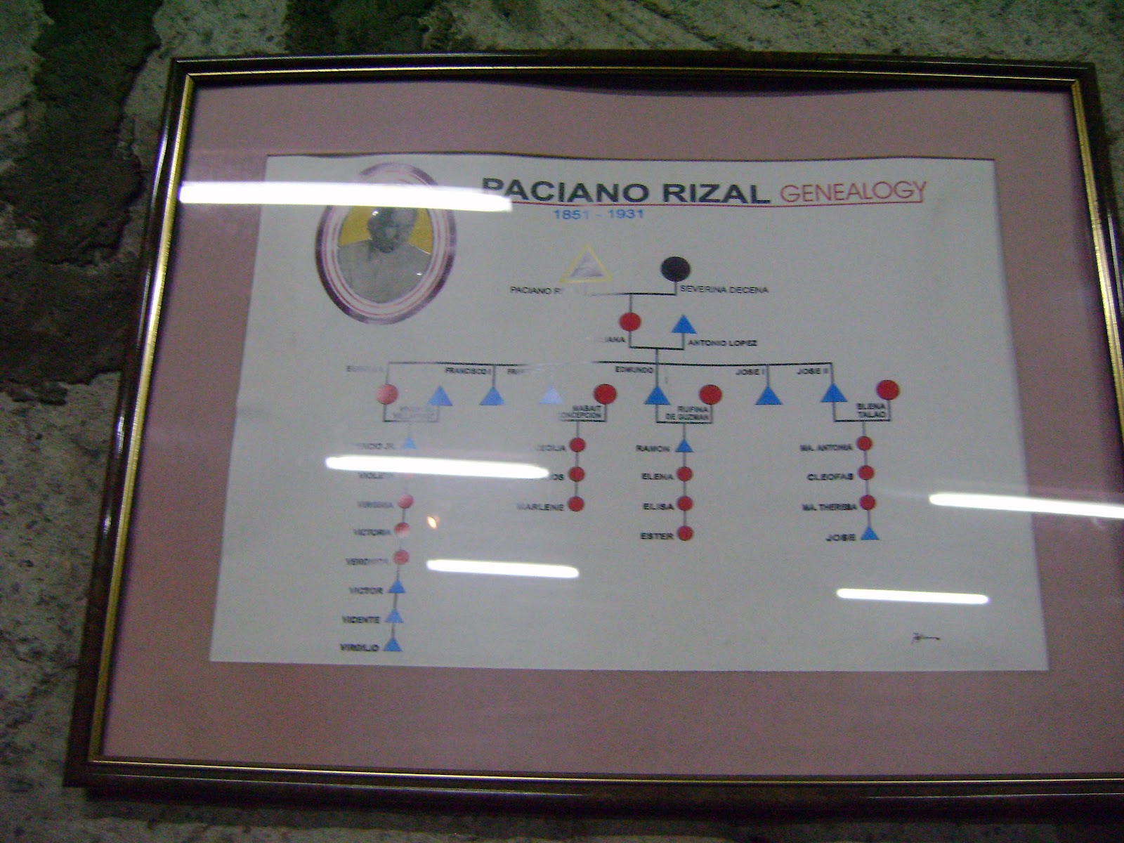 The Life and Works of Rizal: Rizal's Family: Genealogy and Bloodline