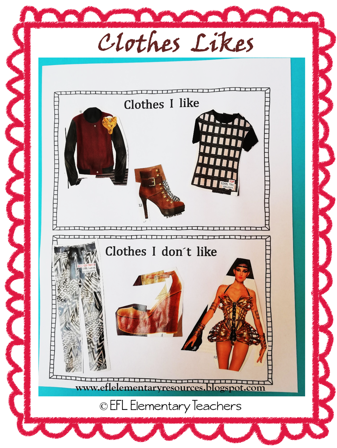 Clothes Teaching Resources