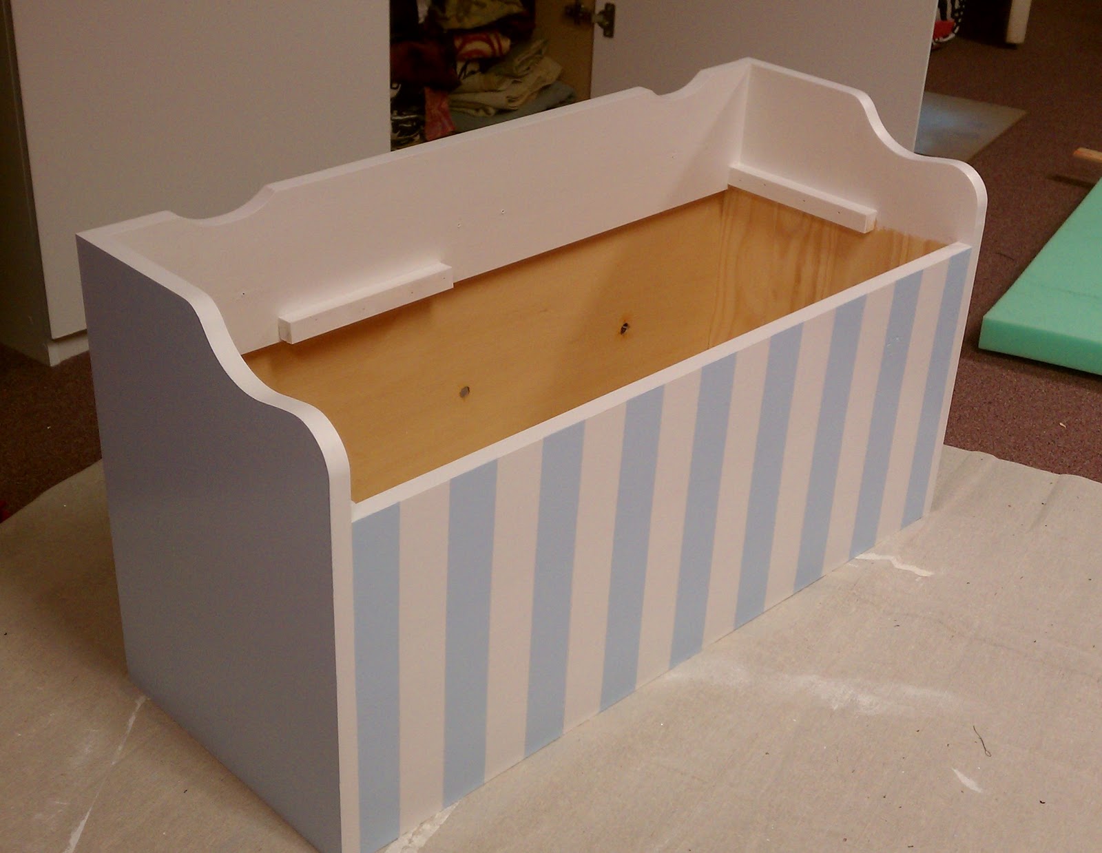 for all things creative!: Toy Chest Tutorial - Great Baby Shower Gift!