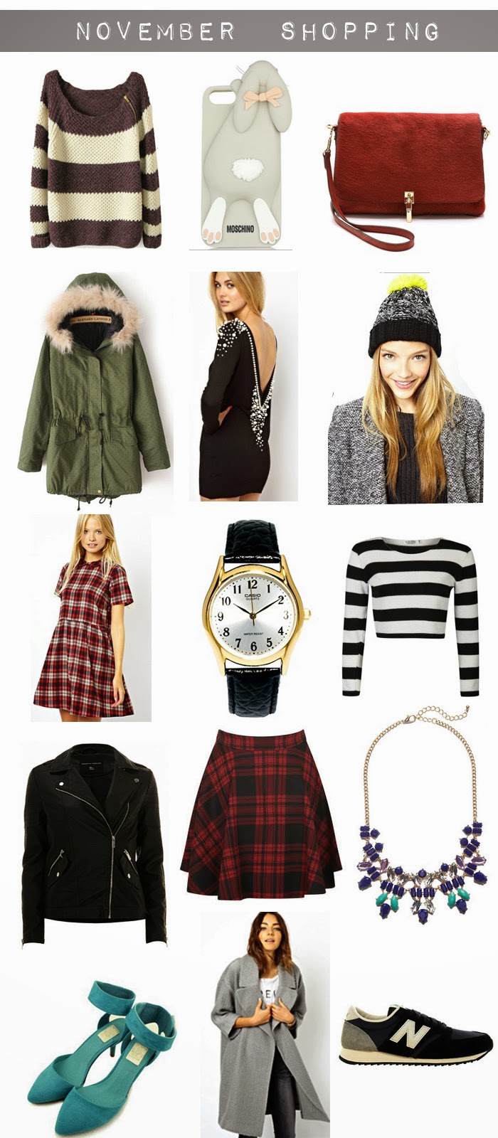 ALL THAT SHE WANTS - blog de moda: November shopping + invitación evento