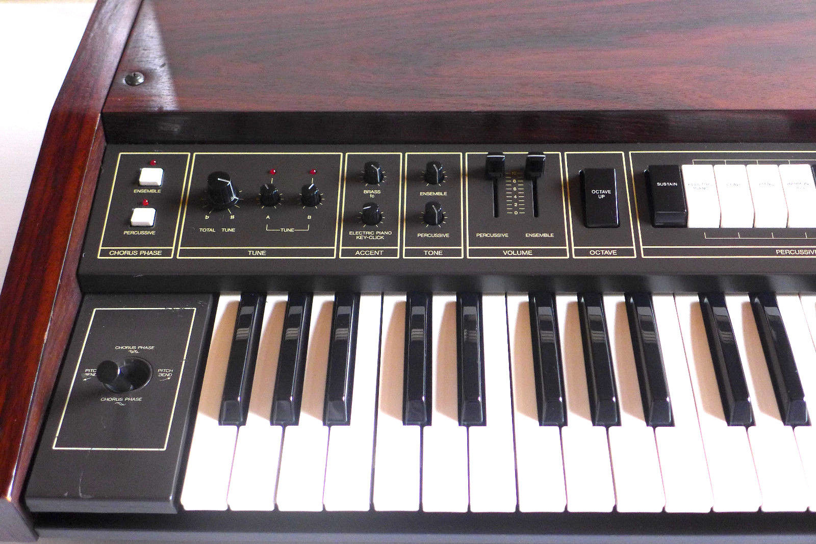 MATRIXSYNTH: KORG LAMBDA ES50 VINTAGE ANALOG SYNTHESIZER STRINGS SN 231709