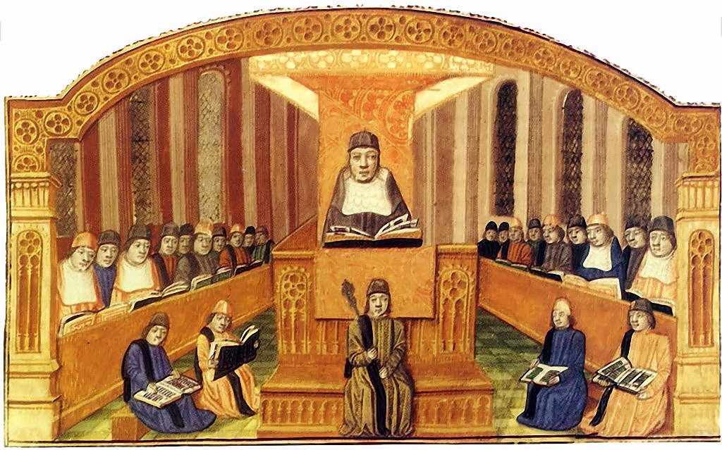 A cidade medieval: Como viviam os estudantes universitários.O ensino na ...