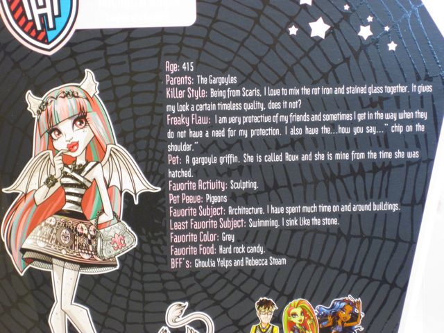 Monster High Review: Rochelle Goyle and Roux | The Toy Box Philosopher