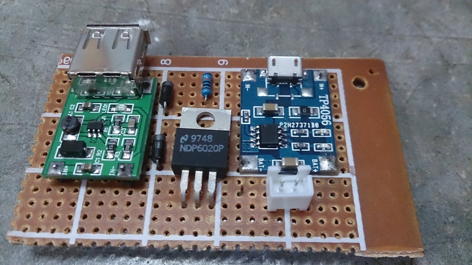 This Is My End Result On A Perf Board My Friend Says That It Is