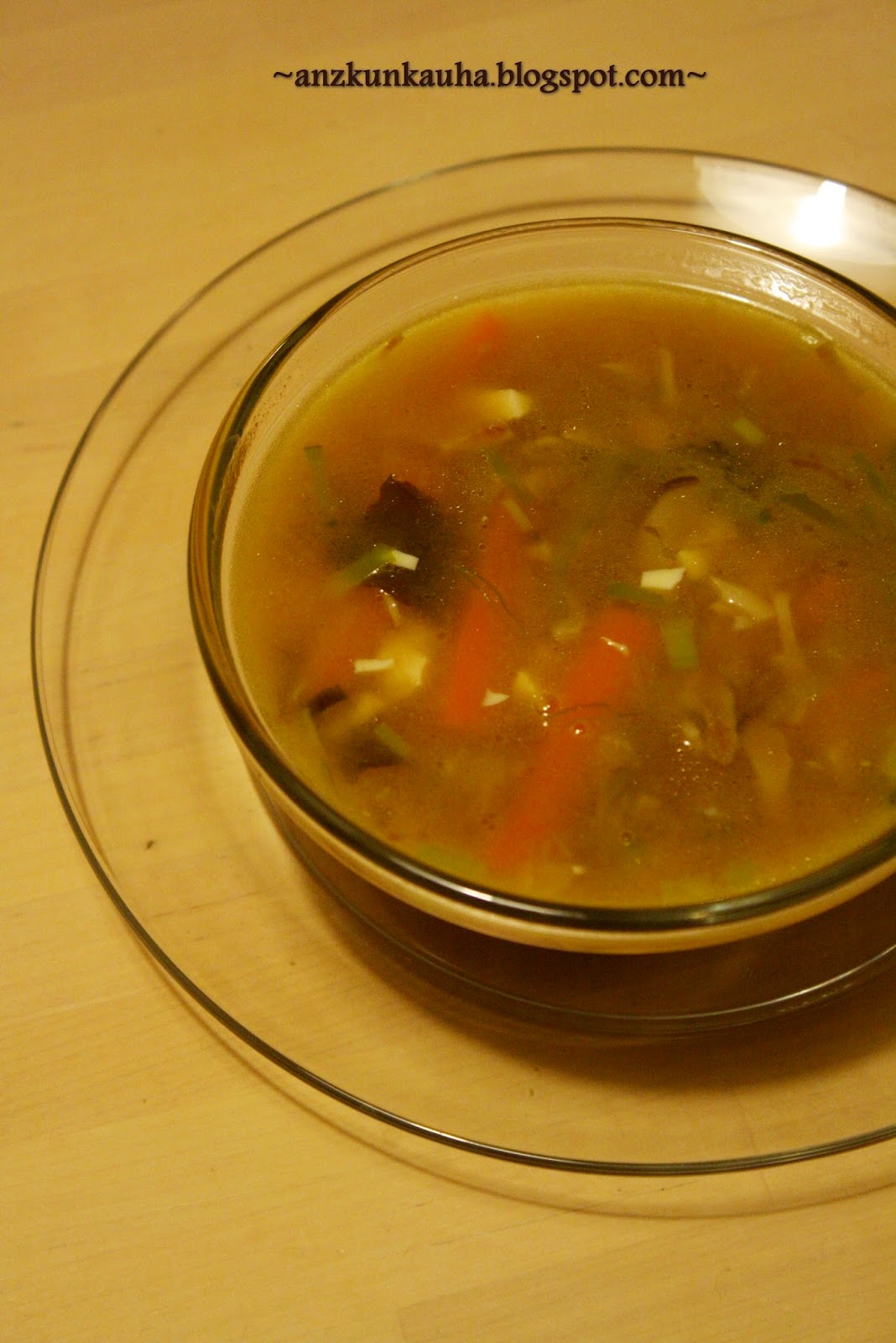 Anzkun kauha: Miso-keitto