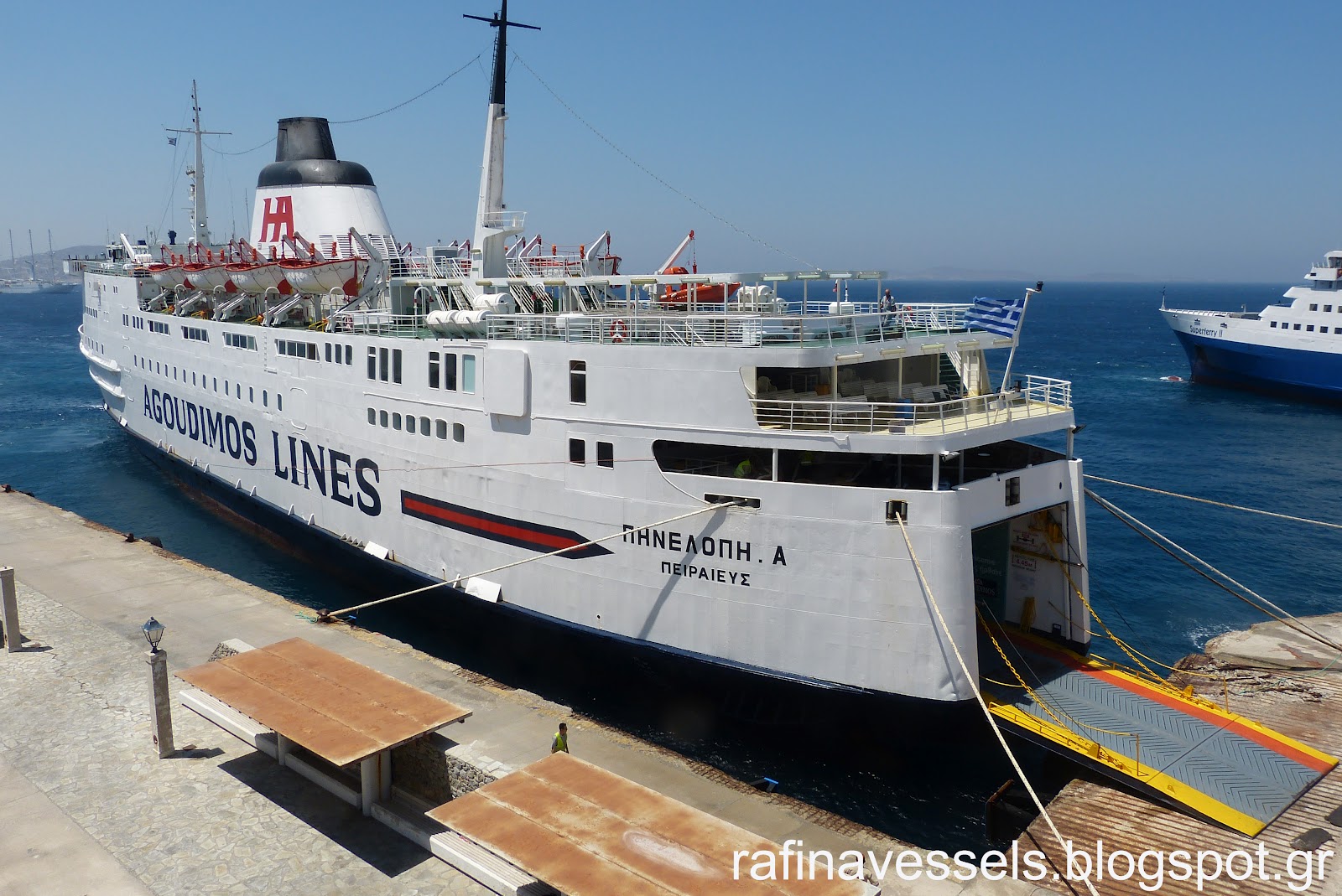 ΛΙΜΑΝΙ ΤΗΣ ΡΑΦΗΝΑΣ: Επιστροφή Ε/Γ–Ο/Γ «ΠΗΝΕΛΟΠΗ Α’» στην Τήνο