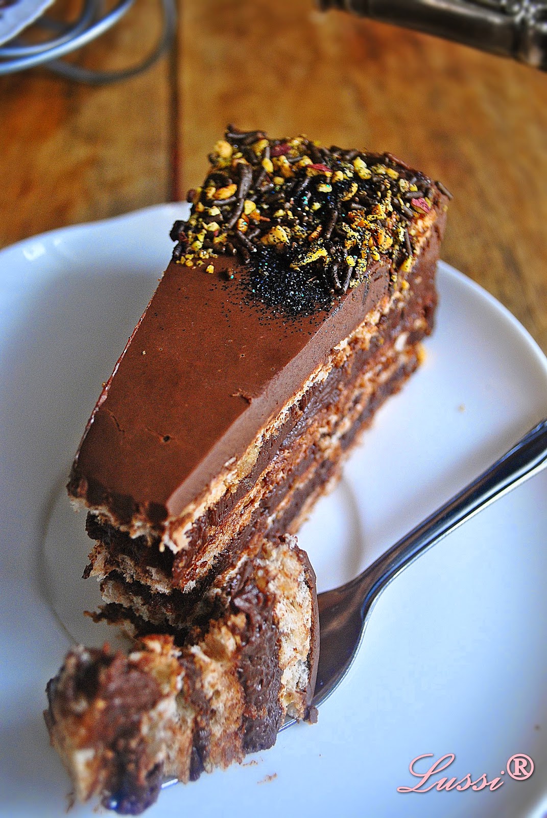 Lussi`s World of Artcraft: Торта "Гараш" / Garash cake