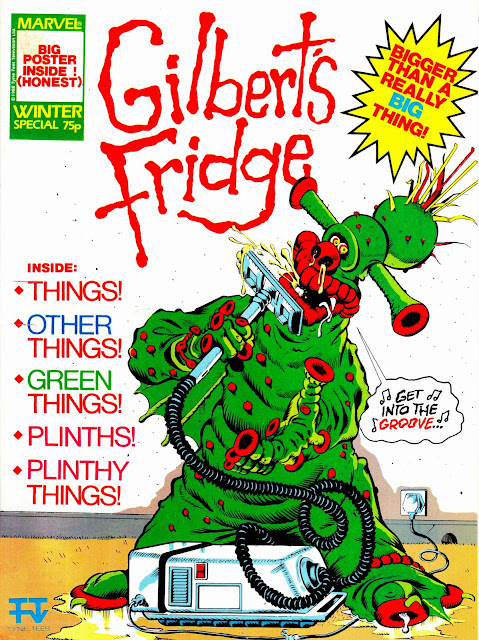 STARLOGGED - GEEK MEDIA AGAIN: 1988: GILBERT'S FRIDGE WINTER SPECIAL ...