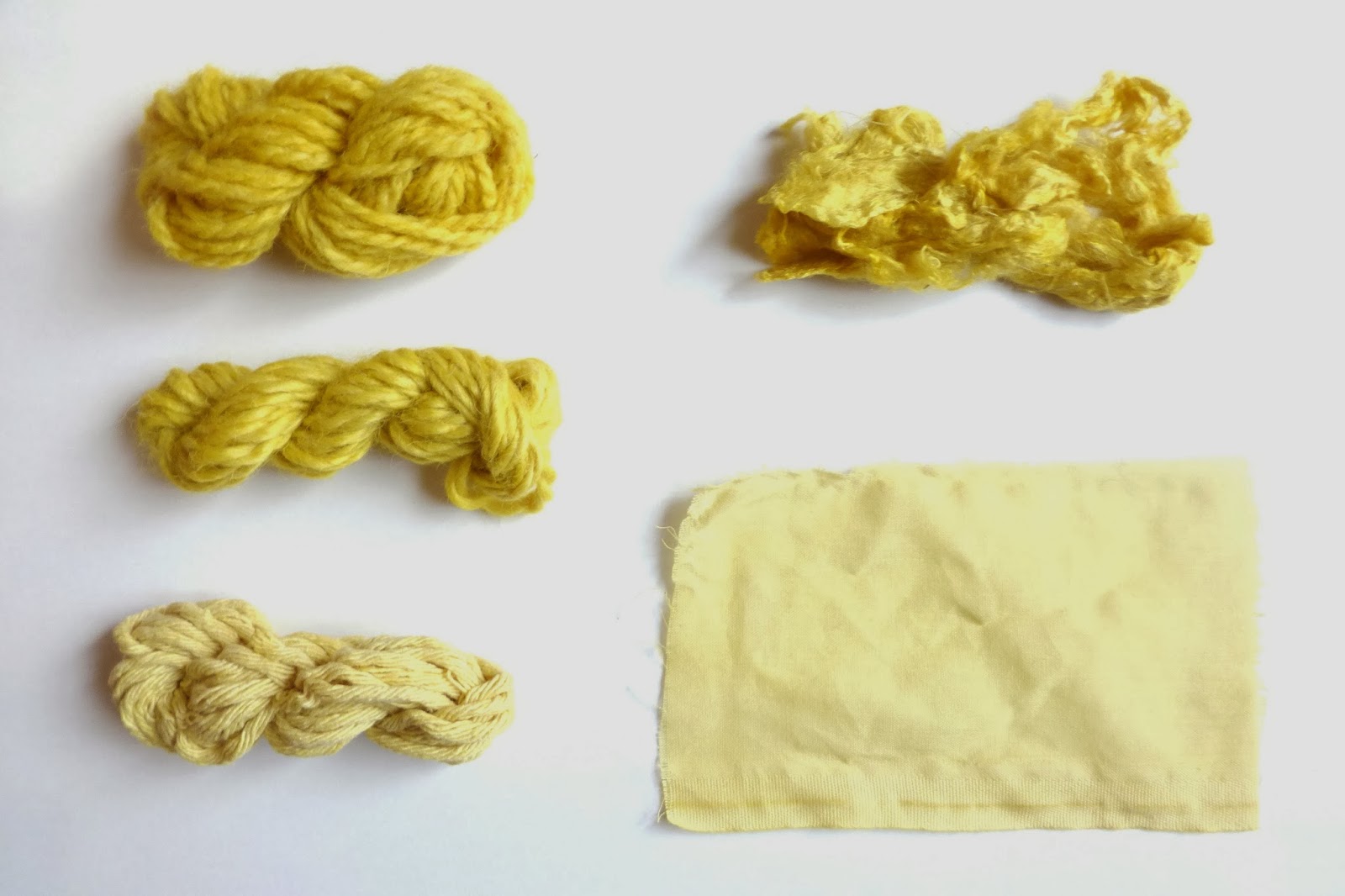 Pulchra: Teñido con gualda (Reseda luteola)