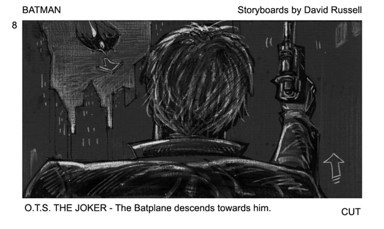 Batman 1989 Batwing Concept Art and Storyboards By David Russell « Film ...