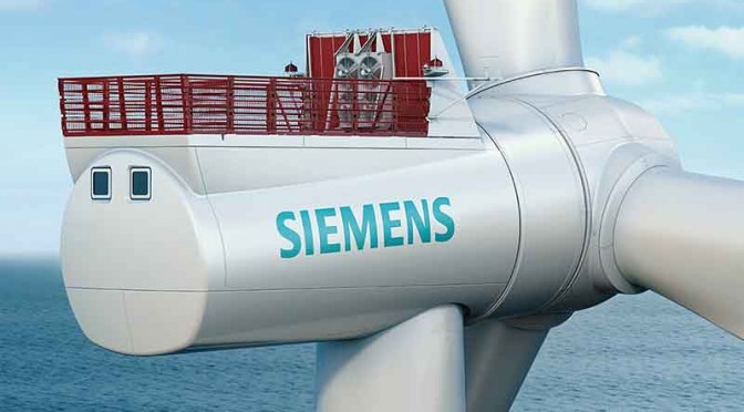 SIEMENS VAI FORNECER 122 AEROGERADORES PARA PROJETO EÓLICO NOS EUA ...