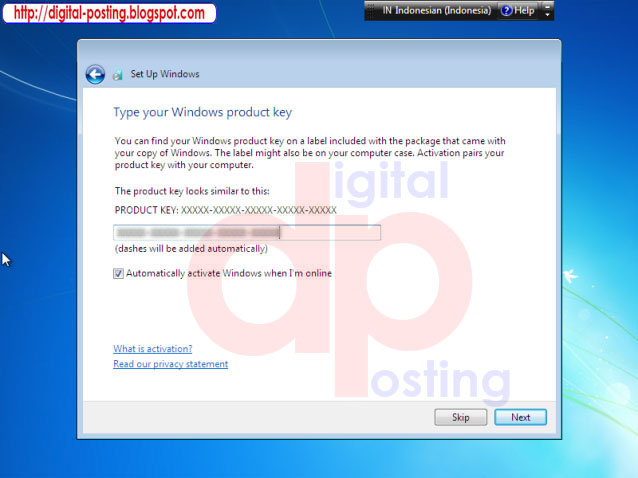 Cara Install Ulang Windows 7 ~ Tutorial Hijab 2016