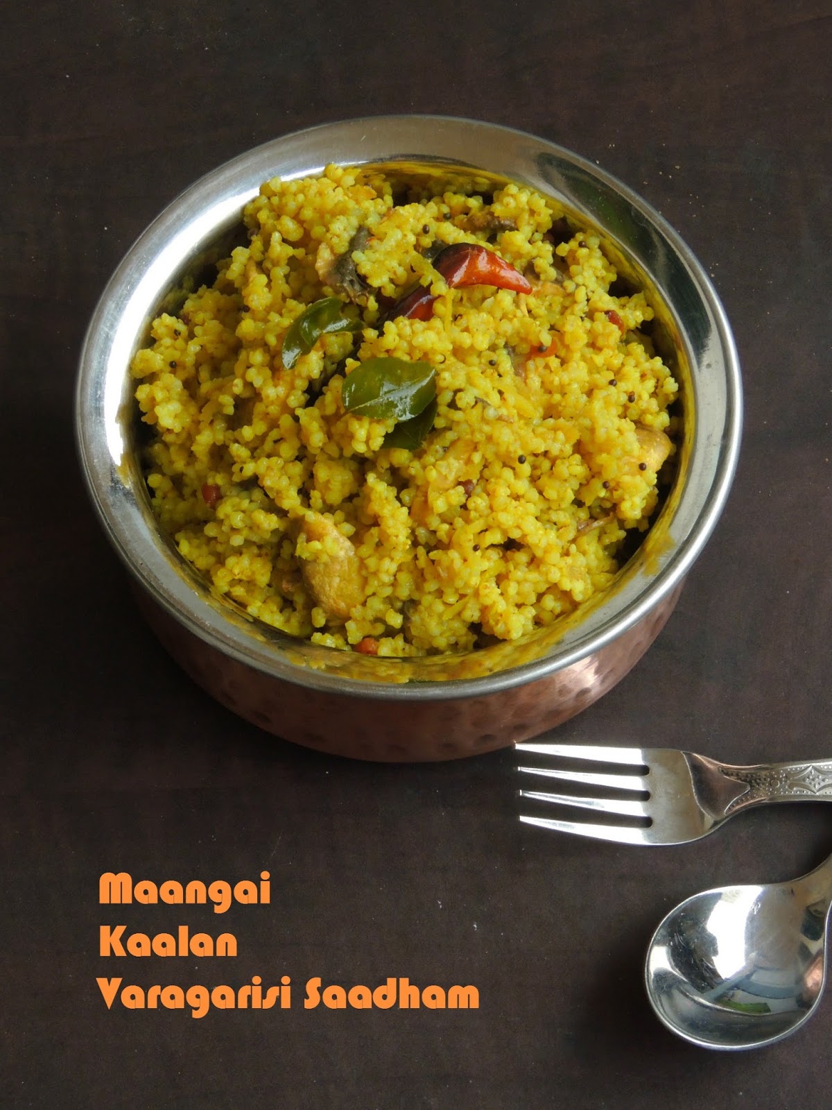 Priya's Versatile Recipes: Raw Mango & Mushroom Kodomillet Rice/Maangai ...
