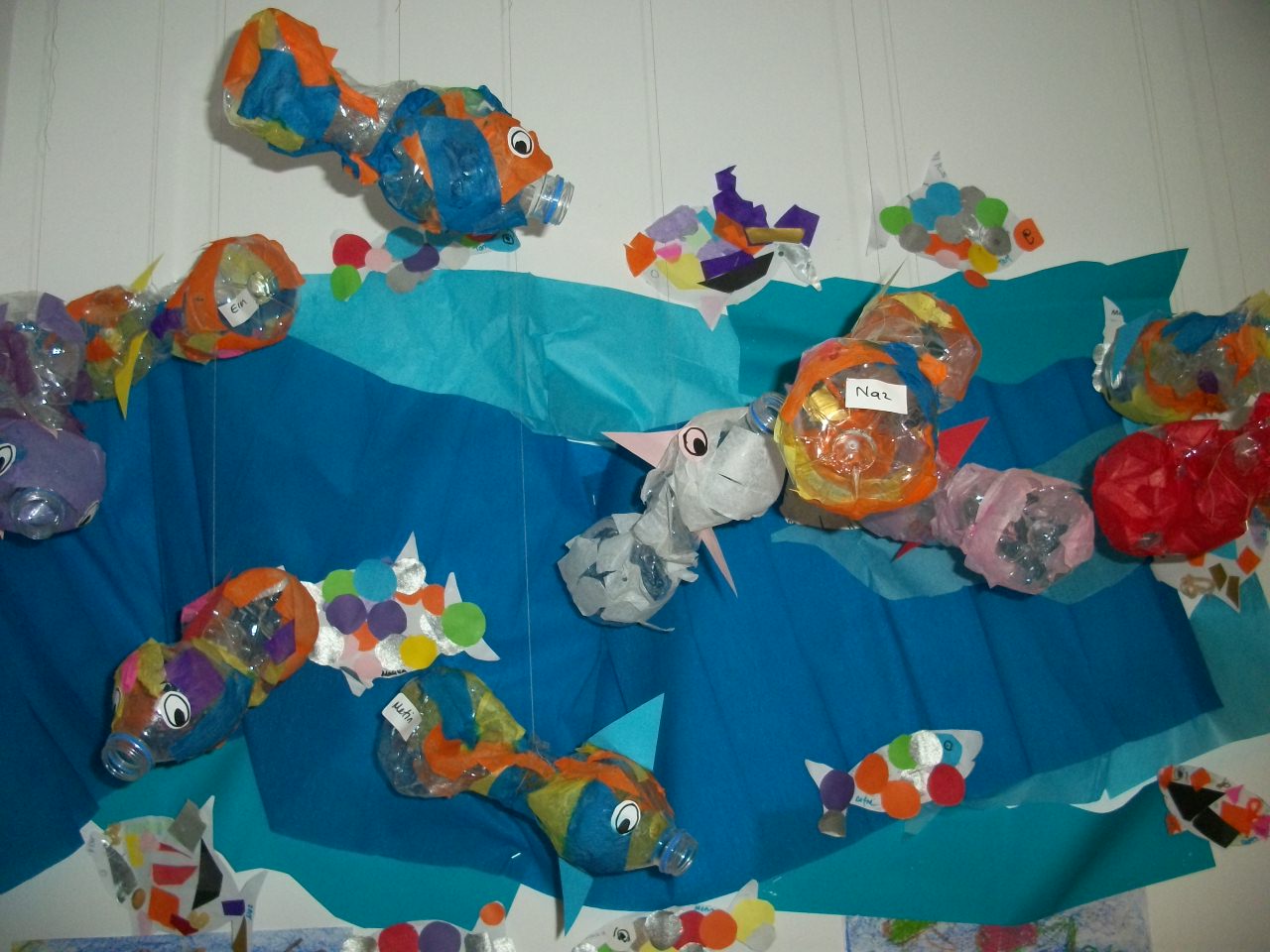 Plastic Bottles? Fine! Another way of making fish...