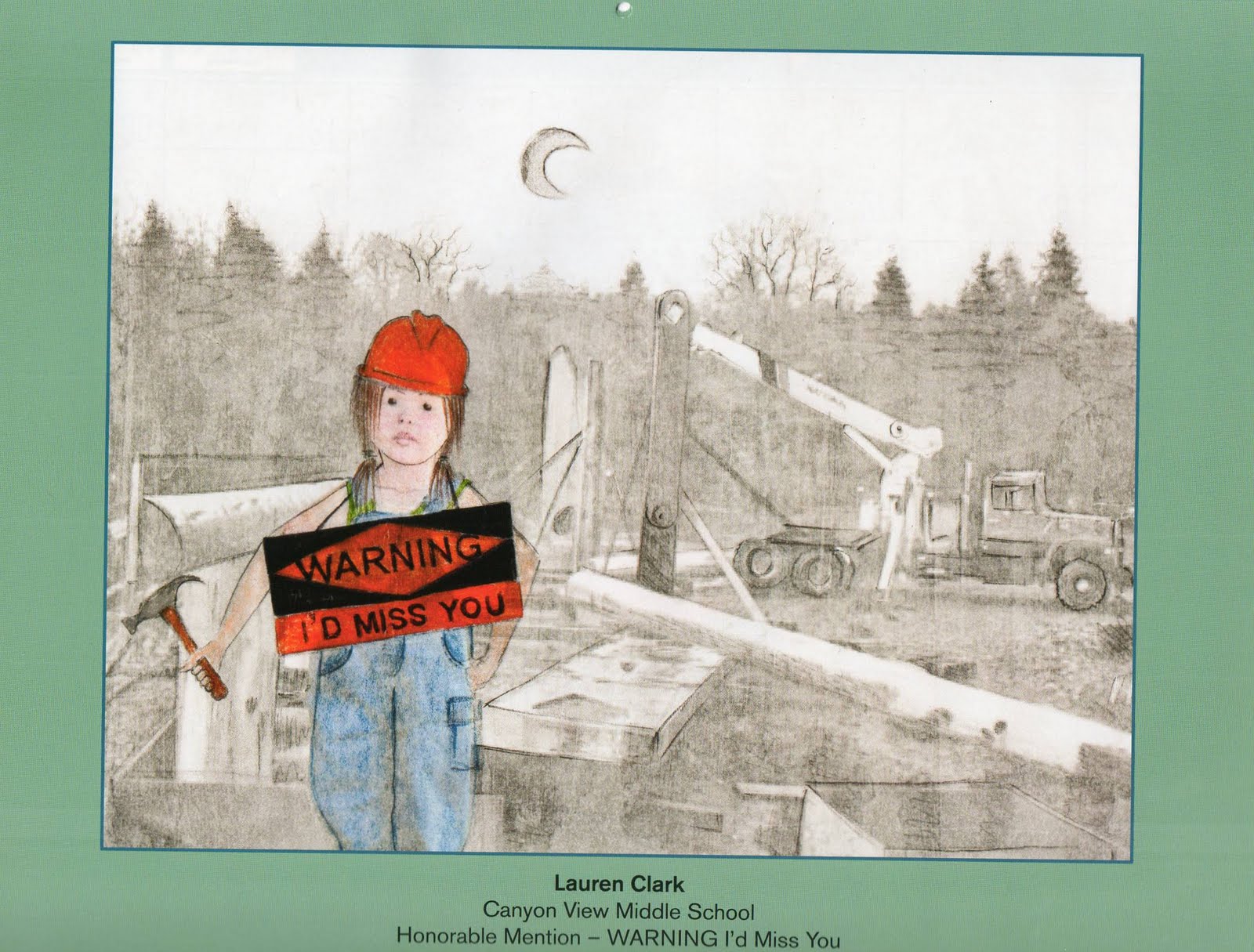 Drawing & Painting: Safety Poster