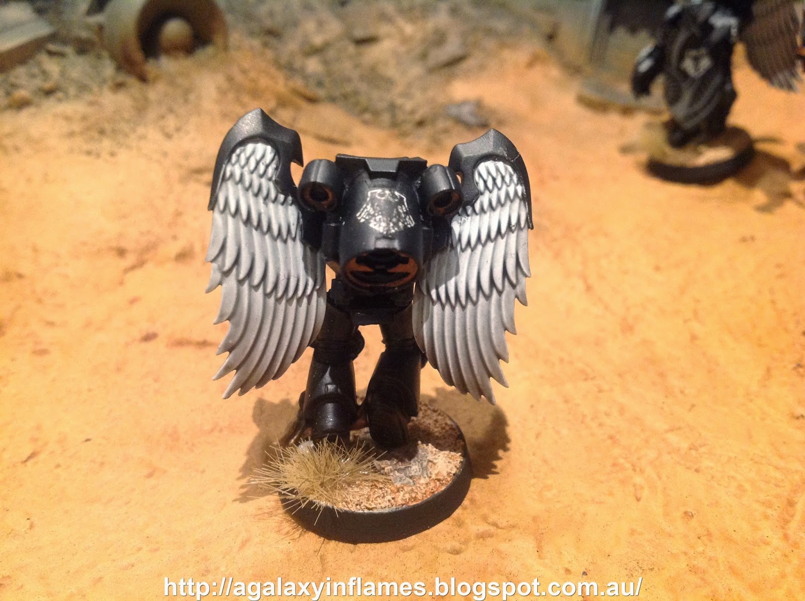 A Galaxy In Flames: Raven Guard Legion Command Squad